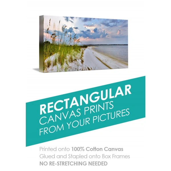 Rectangular Canvas Art Print | BuyPrint.Today